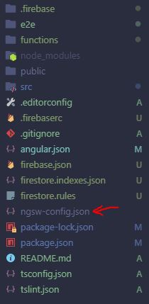 Angular ServiceWorker interferes with Firestore's network requests ("Could not reach Cloud ...