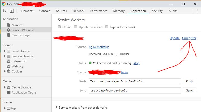 Angular ServiceWorker interferes with Firestore's network requests ("Could not reach Cloud ...