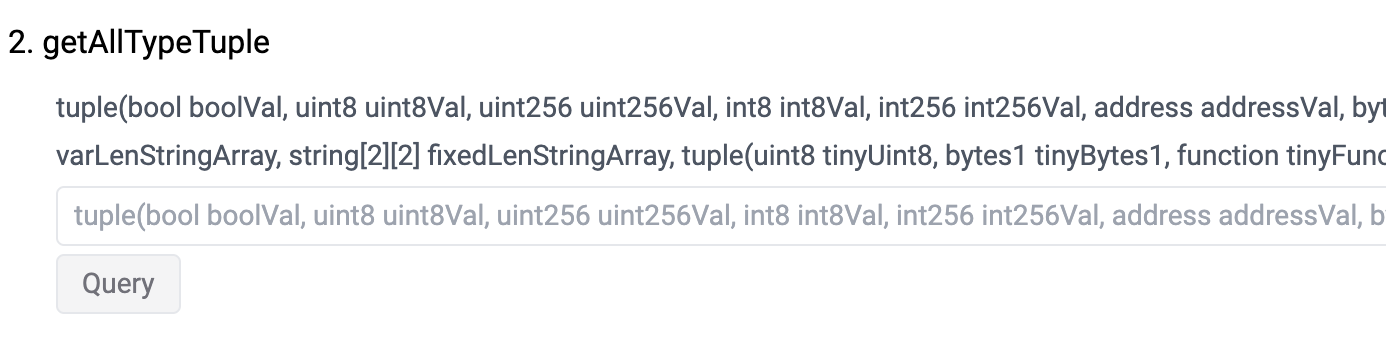 Better Ui For Inputting Tuples On Read Contract View · Issue 1192 · Otterscanotterscan · Github