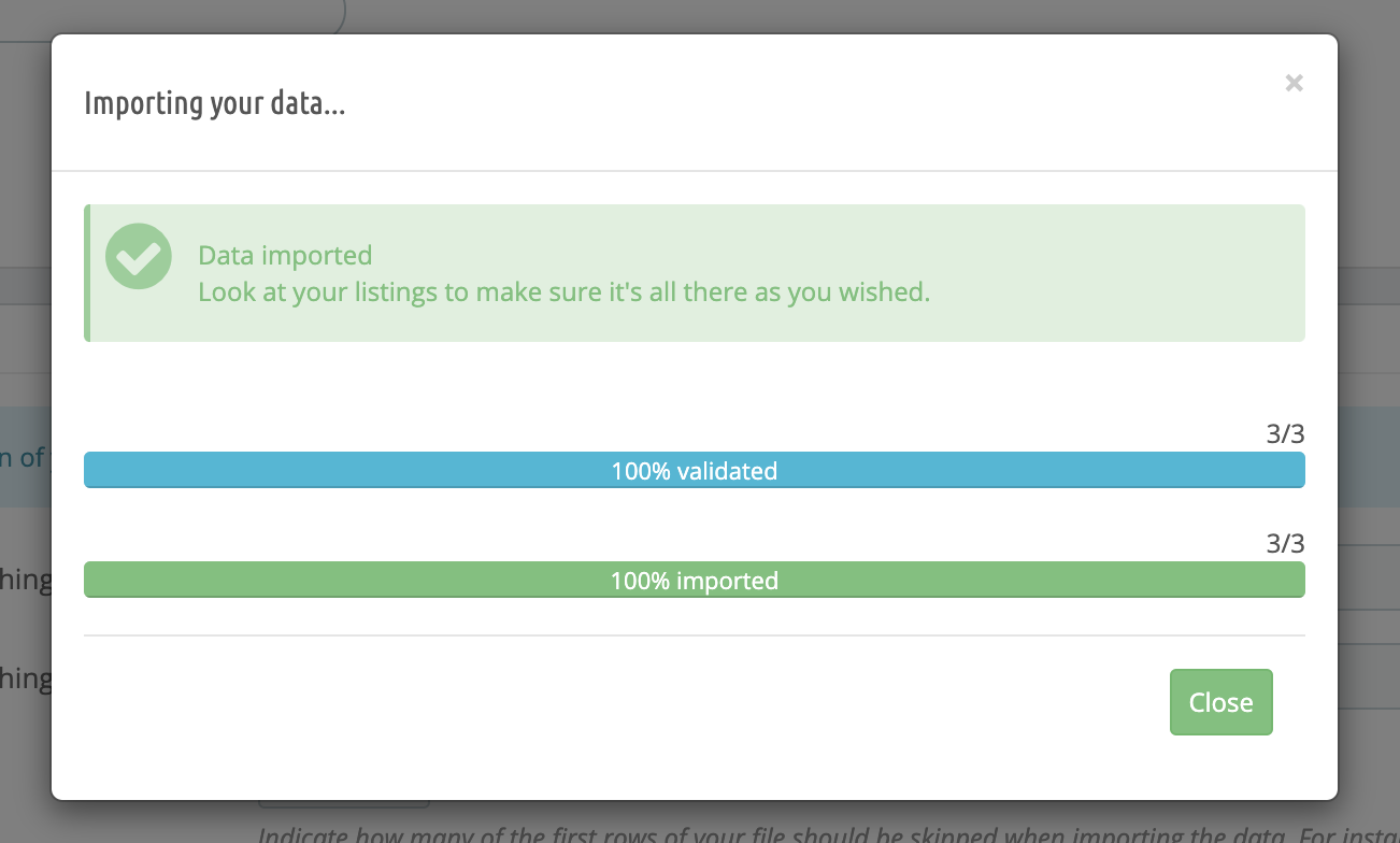 Some anomalies on importing the Combinations data by csv file · Issue ...