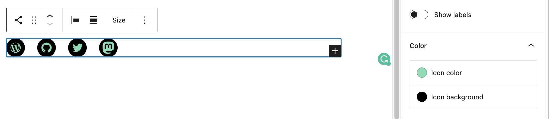 [HelpHub] Social Icons block · Issue #288 · WordPress/Documentation-Issue-Tracker · GitHub