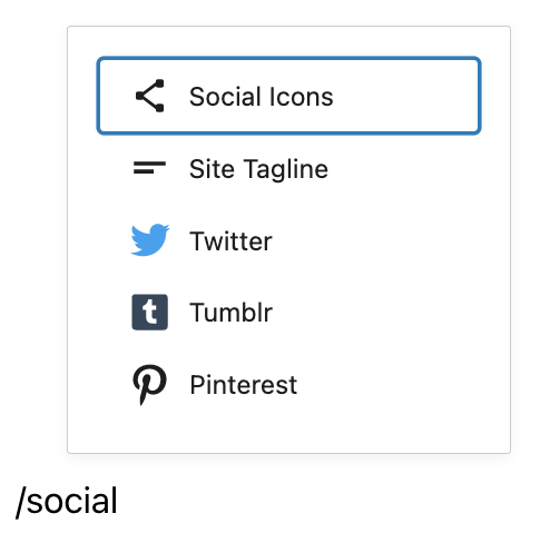 [HelpHub] Social Icons block · Issue #288 · WordPress/Documentation-Issue-Tracker · GitHub