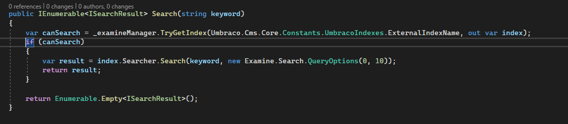 There are no searchers available in ExamineManager · Issue #14749 · umbraco/Umbraco-CMS · GitHub