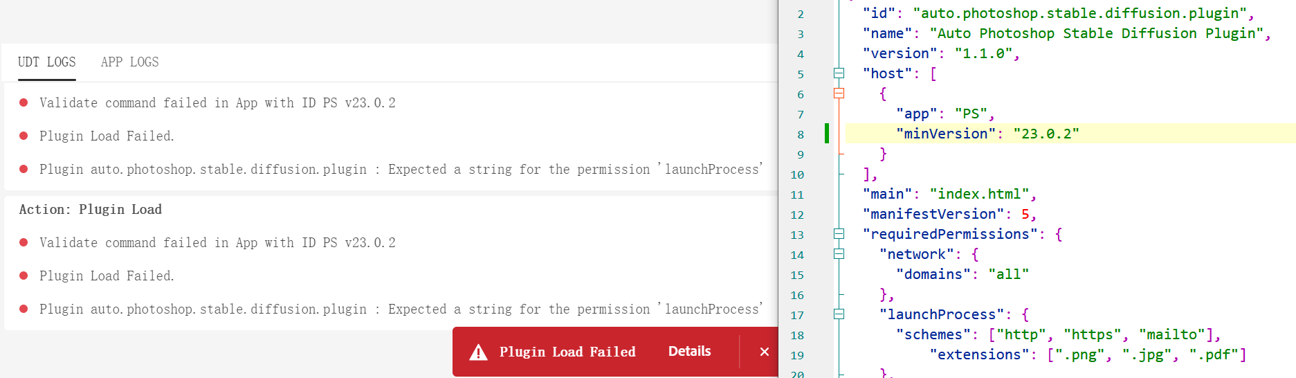 Unable to load the plug-in correctly · Issue #128 · AbdullahAlfaraj/Auto-Photoshop ...