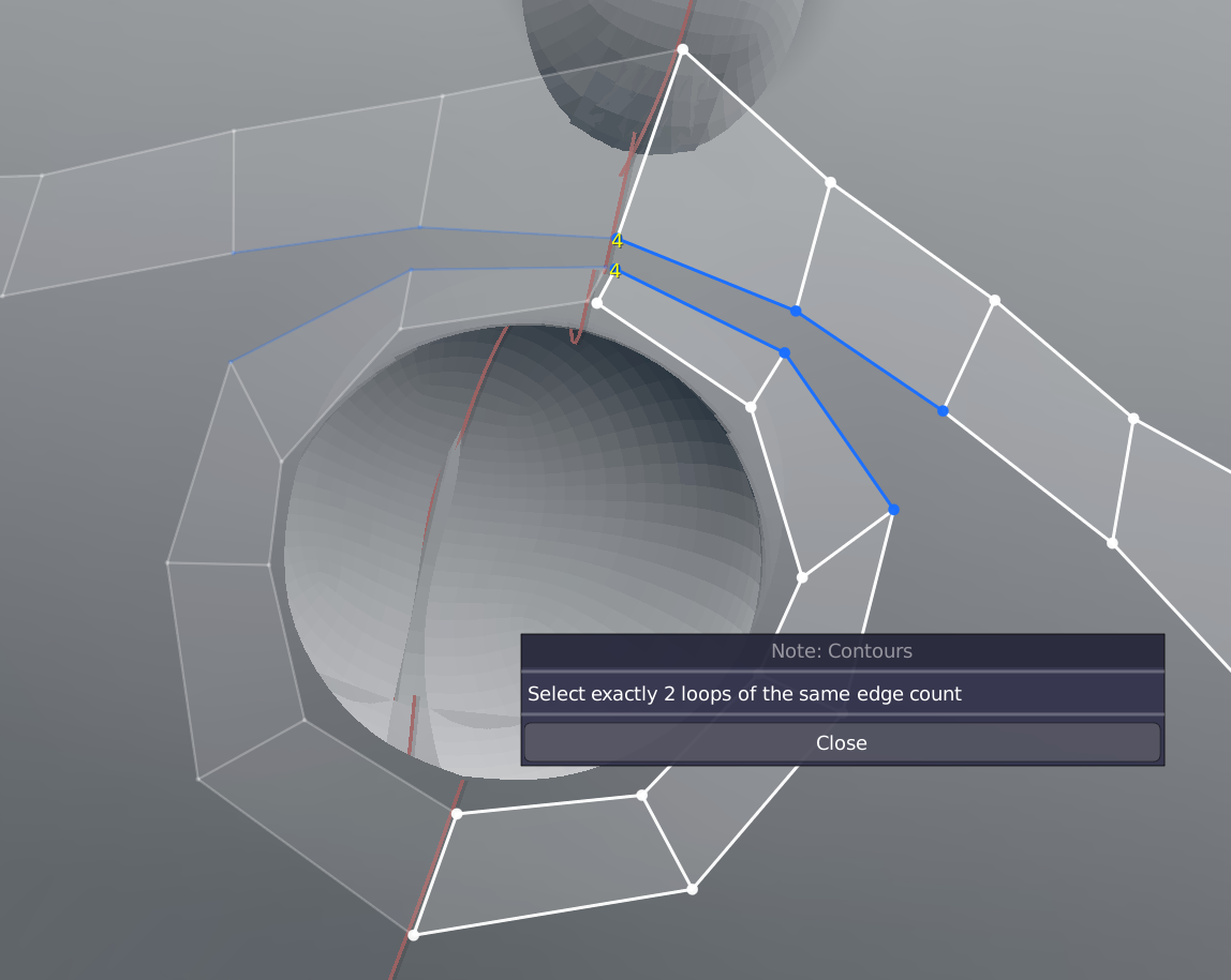 Cannot Fill Selected Edge Loops: Select the Same Number of Edges ...