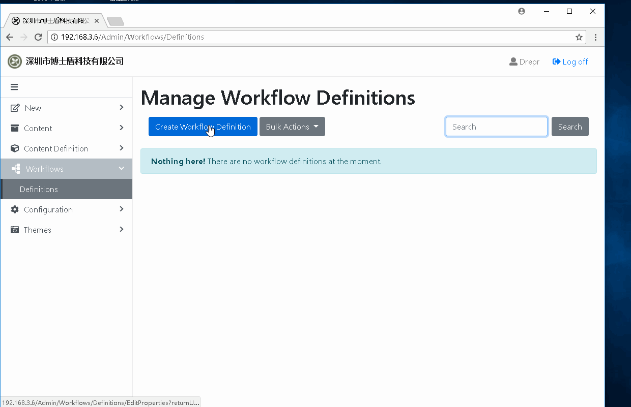 Create Workflow Definition error · Issue #1697 · OrchardCMS/OrchardCore · GitHub