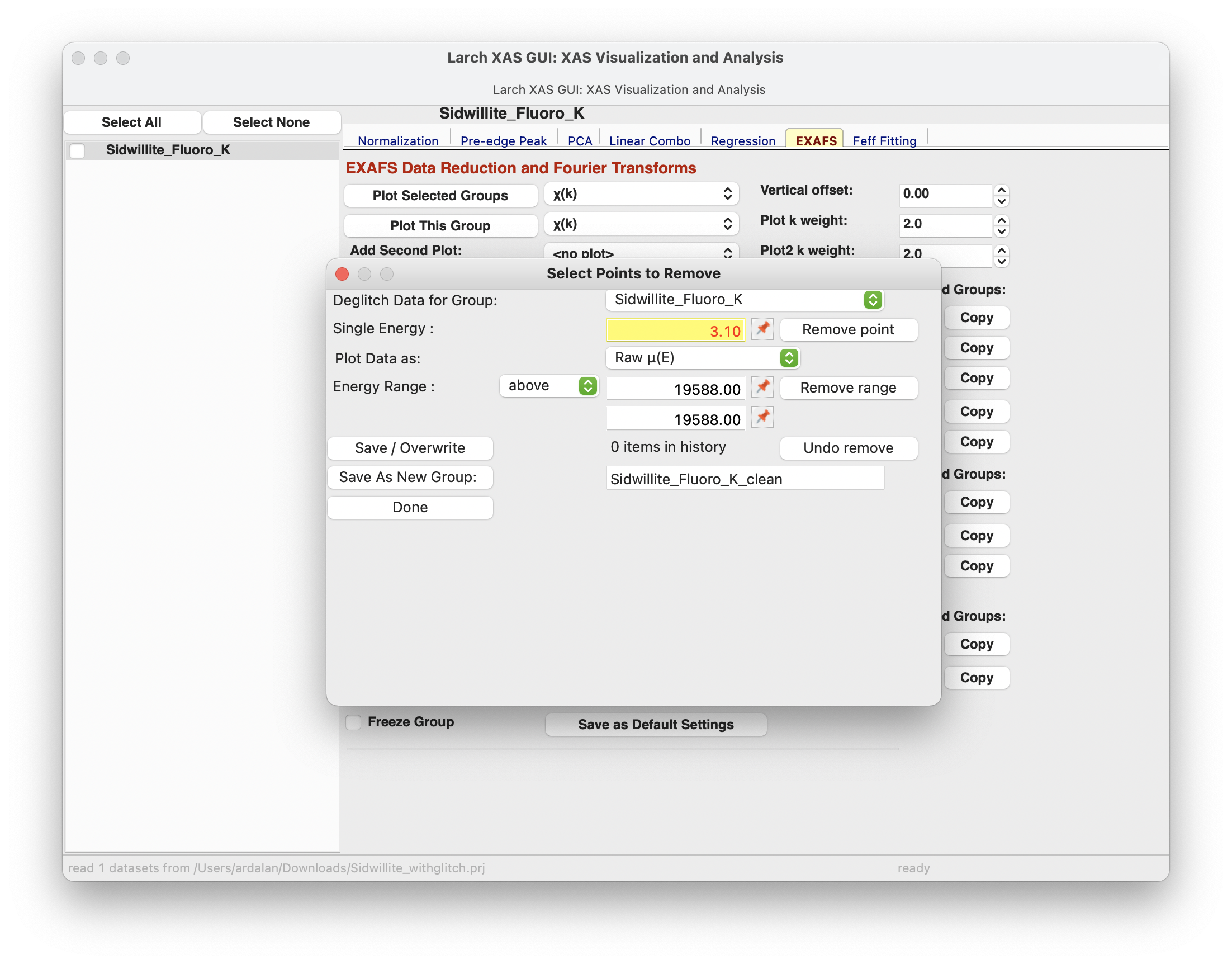 Deglitch Data In Chik · Issue 334 · Xraypyxraylarch · Github