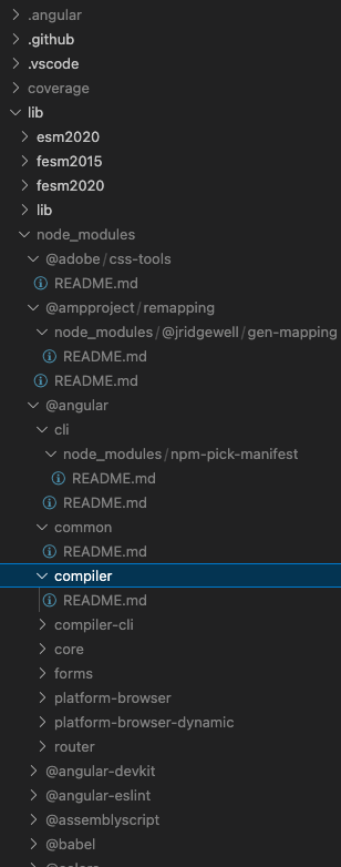 Custom Folder Structure Causes Nodemodules Folder To Be Left In Output Directory Full Of Readme 5836