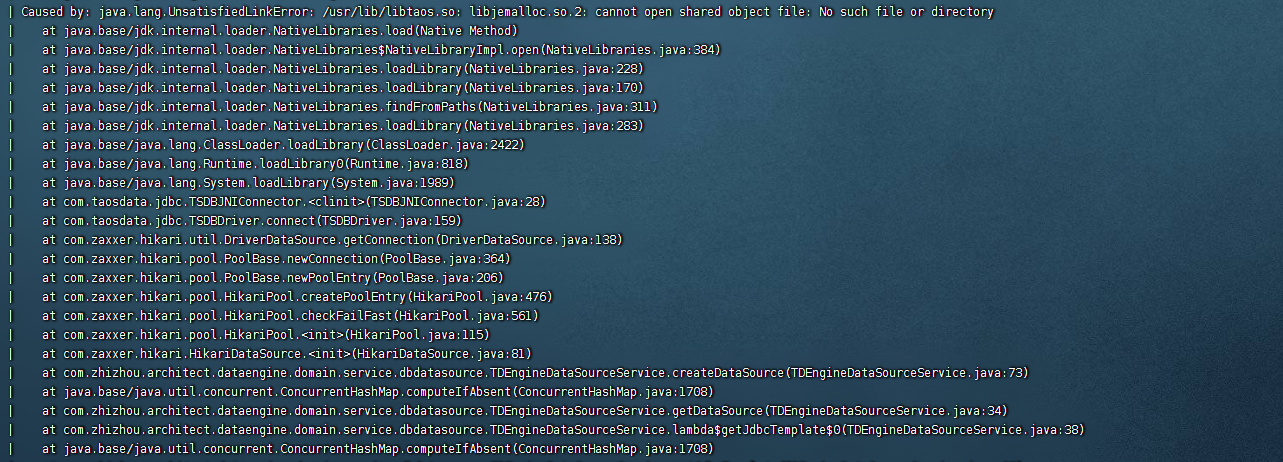 docker linux上驱动报错 · Issue #20727 · taosdata/TDengine · GitHub