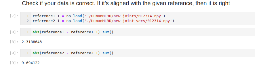 fail to check data correctness in motion_representation · Issue #12 · EricGuo5513/HumanML3D · GitHub