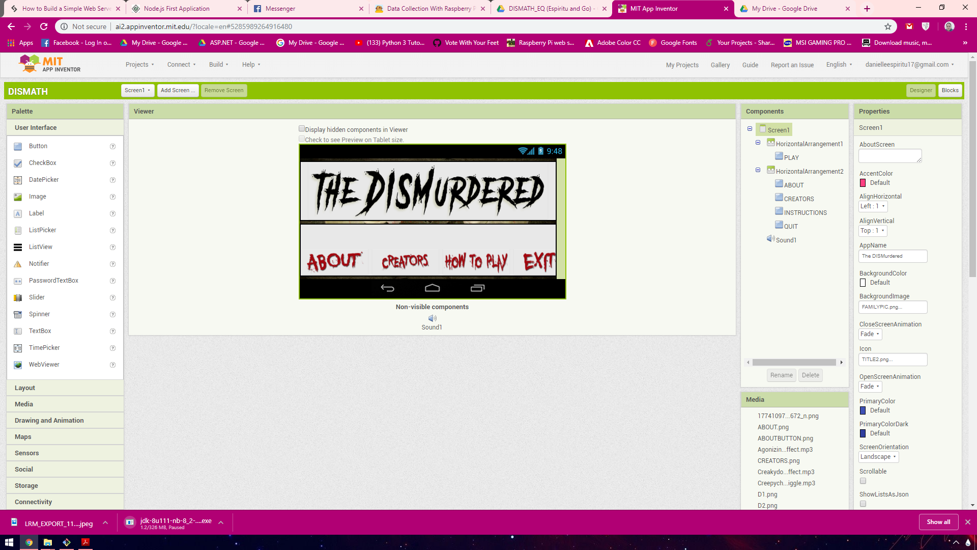 GitHub - Daniellee17/The-DISMurdered: An android application using MIT ...