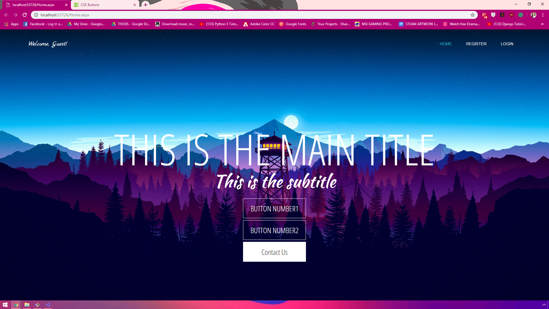 GitHub - Daniellee17/ASP.NET-MyTemplate: A template for web applications using ASP.Net. Includes ...