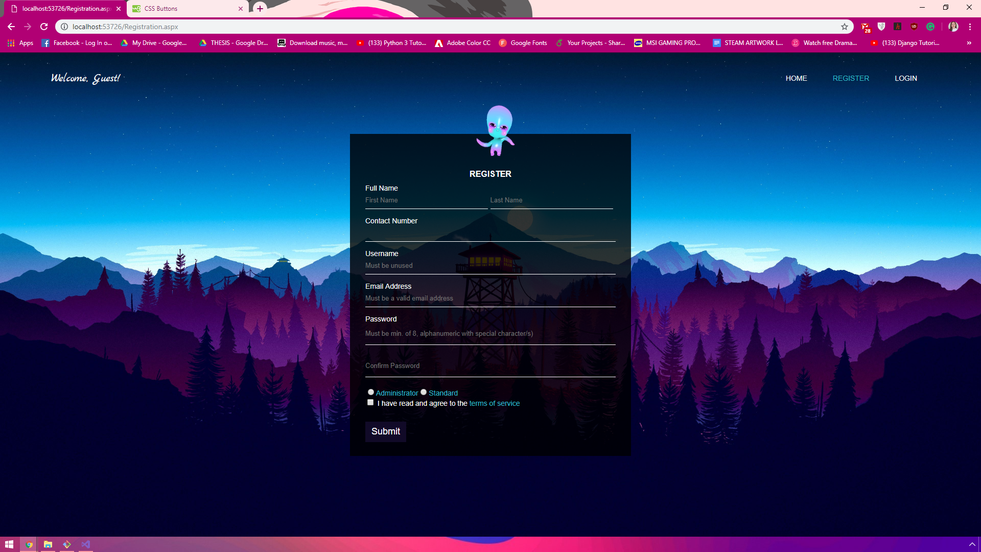 GitHub - Daniellee17/ASP.NET-MyTemplate: A template for web applications using ASP.Net. Includes ...