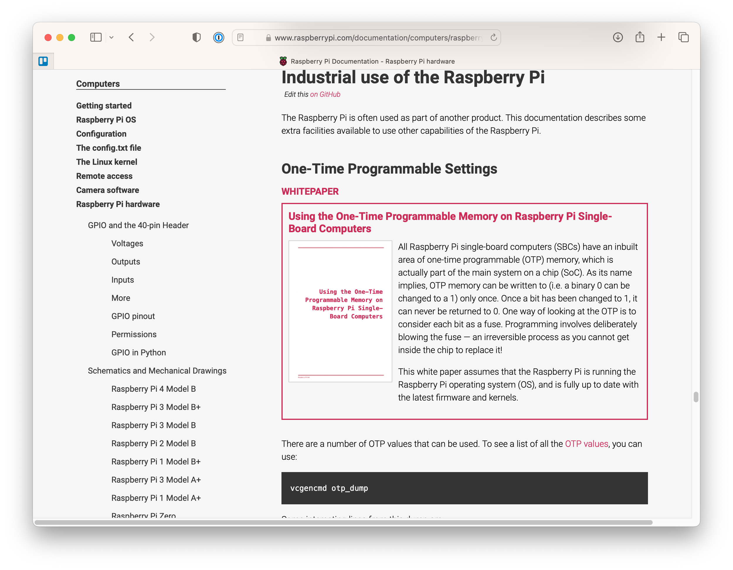 Integration of White Papers into mainline documentation · Issue #2973 · raspberrypi ...