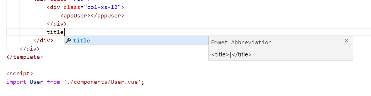 Emmet abbreviation always show up regardless of setting · Issue #412 · vuejs/vetur · GitHub