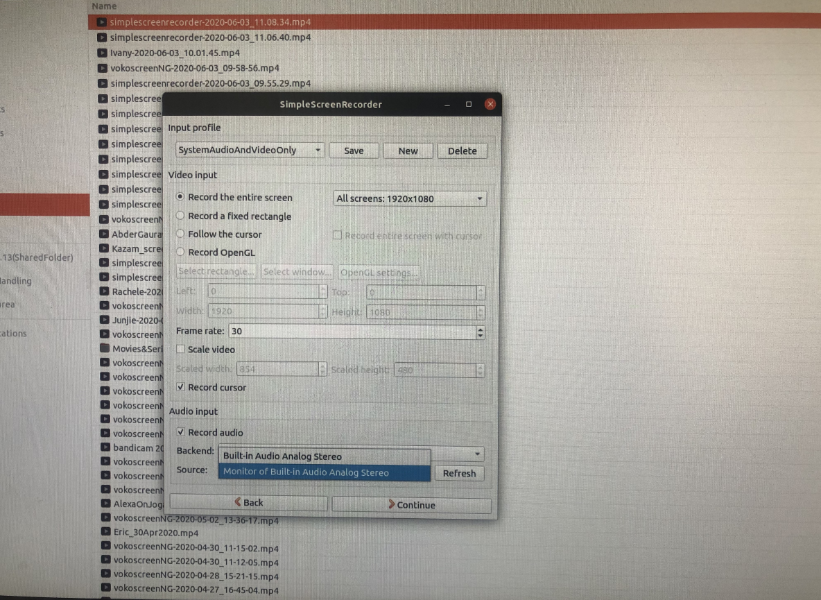 I can either record mine voice over headphone or from system voice. · Issue #796 · MaartenBaert ...