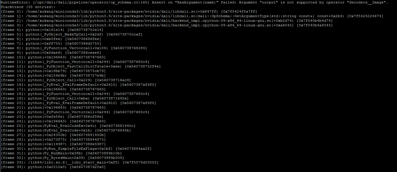 Argument Output Is Not Support By Operator Decodersimage · Issue 4413 · Nvidiadali · Github