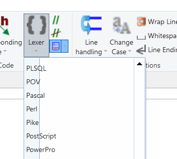 Drop down menu display incorrect. · Issue #207 · stefankueng/BowPad · GitHub