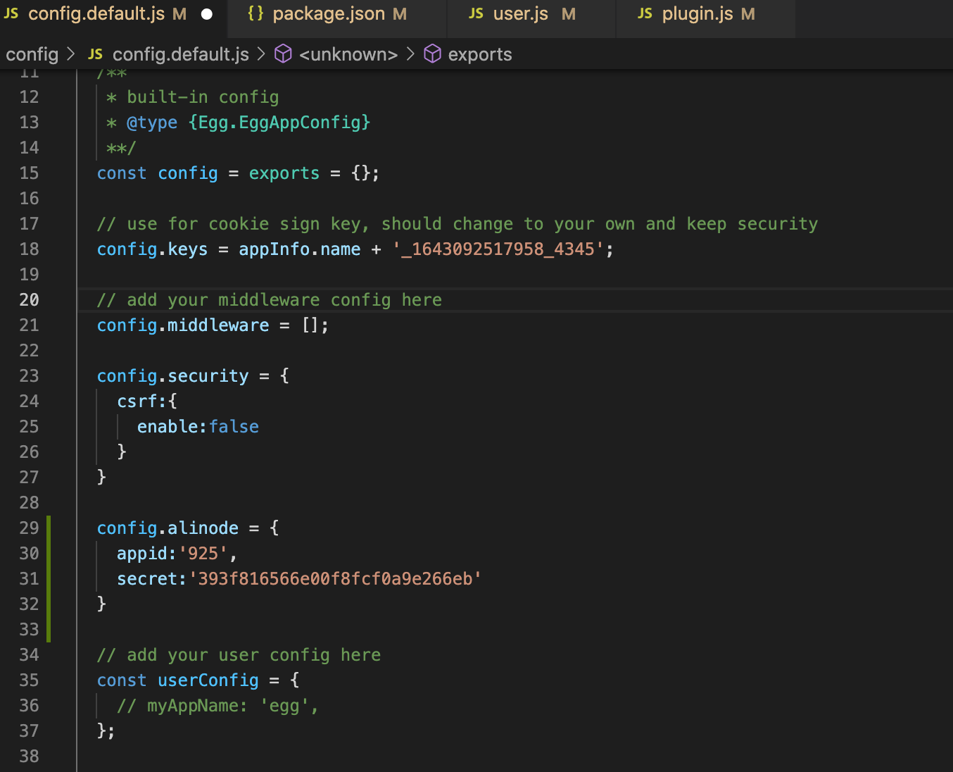 使用alinode没有进程数据，当前 Node 为非 Alinode 版本 · Issue 4877 · Eggjsegg · Github 