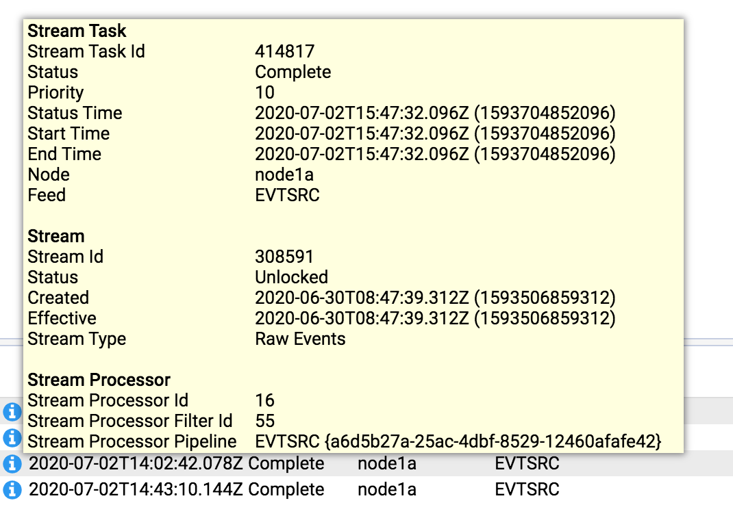 Incorrect StartTime for tasks is being recorded · Issue #1713 · gchq/stroom · GitHub