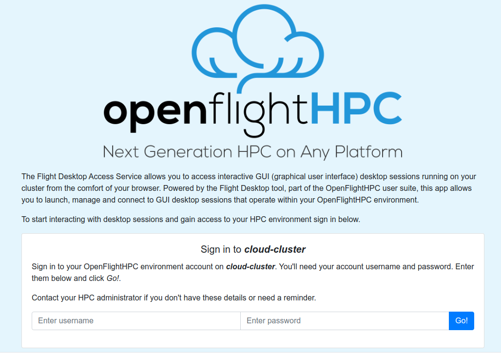 Provide more details of the cluster that the client is connected to · Issue #5 · openflighthpc ...