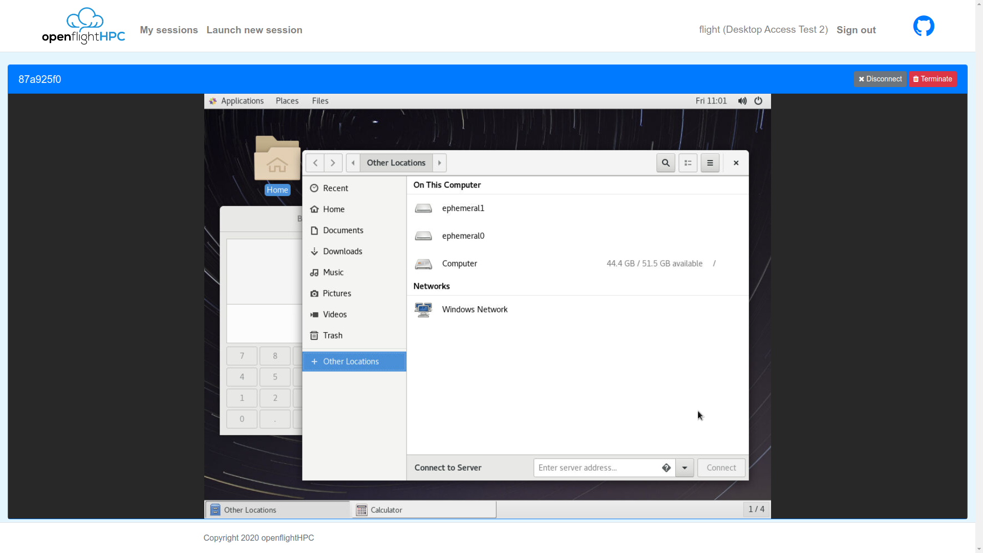 Make better use of fullscreen functionality on VNC connection page · Issue #30 · openflighthpc ...