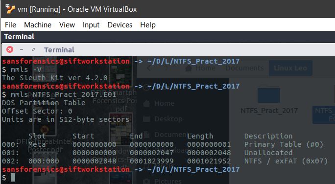 [tool] error with mmls "Cannot determine partition type" · Issue #396 · teamdfir/sift · GitHub