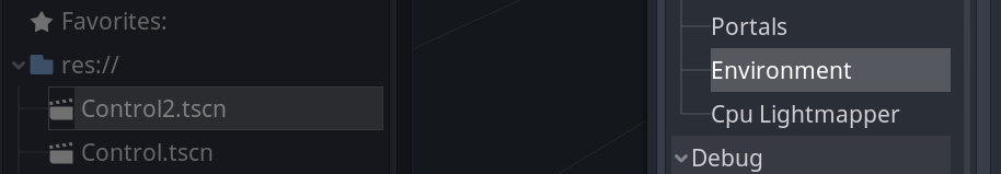 Inconsistent theme style across the scene tree, file tree, and project ...