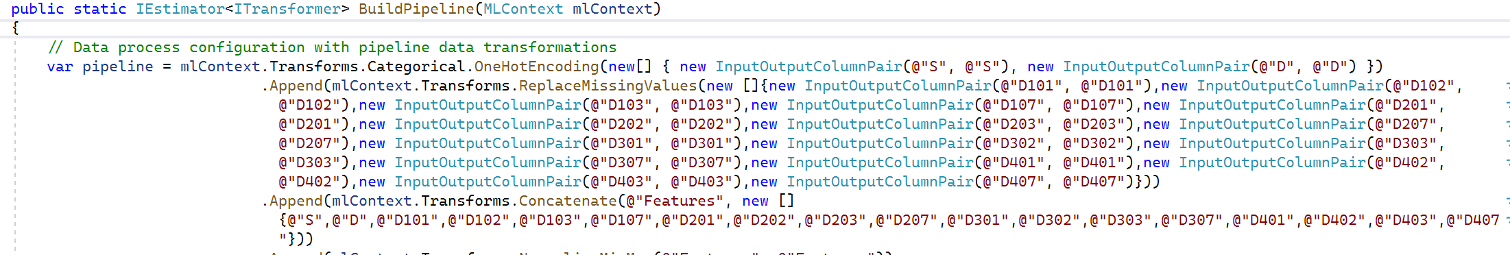 Confused about generated Model.training.cs for multiple categorical ...