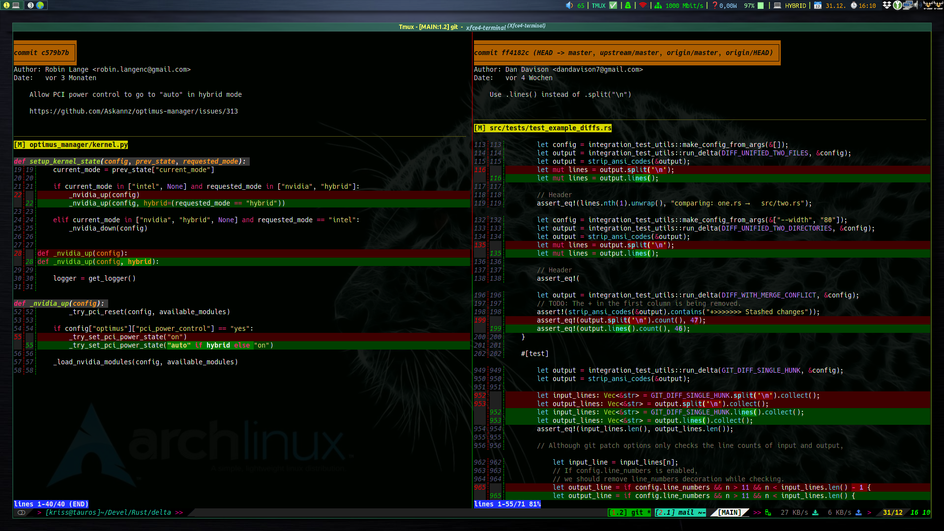 🚀 Better default colors for dark terminal backgrounds · Issue #481 ...