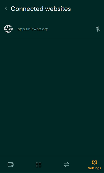 Wallet Connect - Missing dApp icon/connection info · Issue #2950 · tahowallet/extension · GitHub