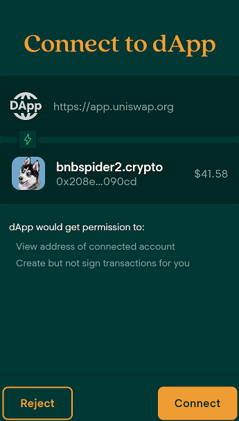 Wallet Connect - Missing dApp icon/connection info · Issue #2950 · tahowallet/extension · GitHub
