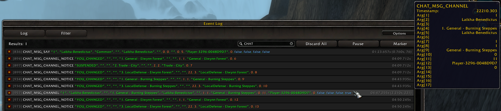 9.1: Event log tooltip payload formatting issues · Issue #93 · Stanzilla/WoWUIBugs · GitHub