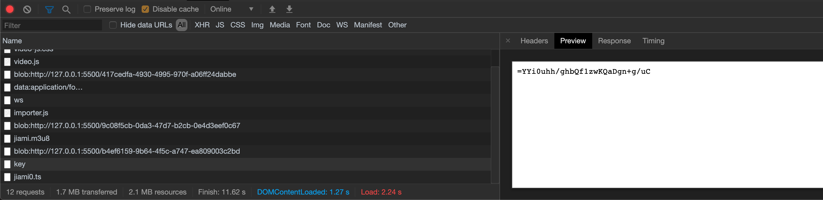 Invalid HLS key at URL · Issue #6339 · videojs/video.js · GitHub