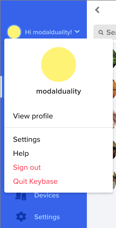 Quit app via UI (Windows, Linux, possibly Mac?) · Issue #17374 · keybase/client · GitHub