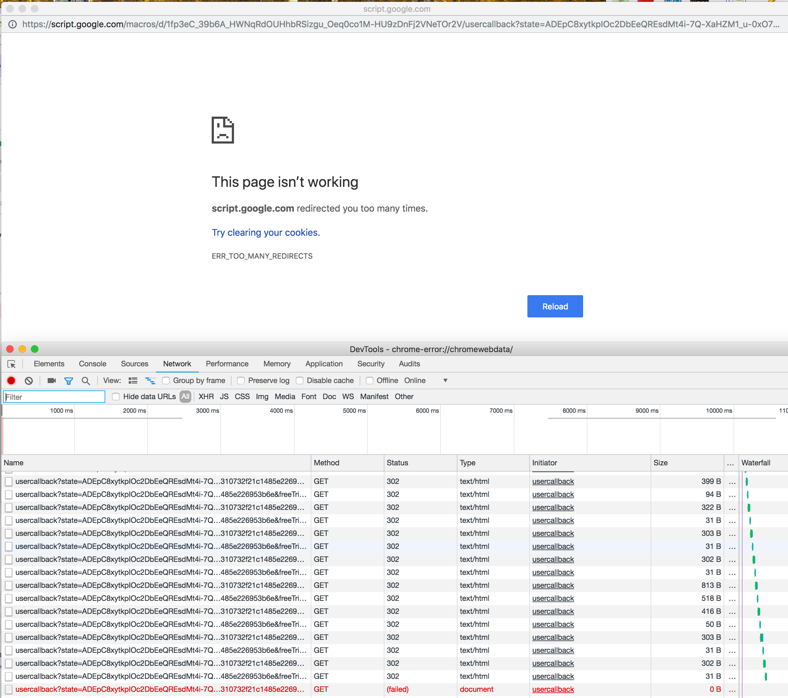Too many redirects when attempting authorisation from the Gmail app · Issue #92 ...