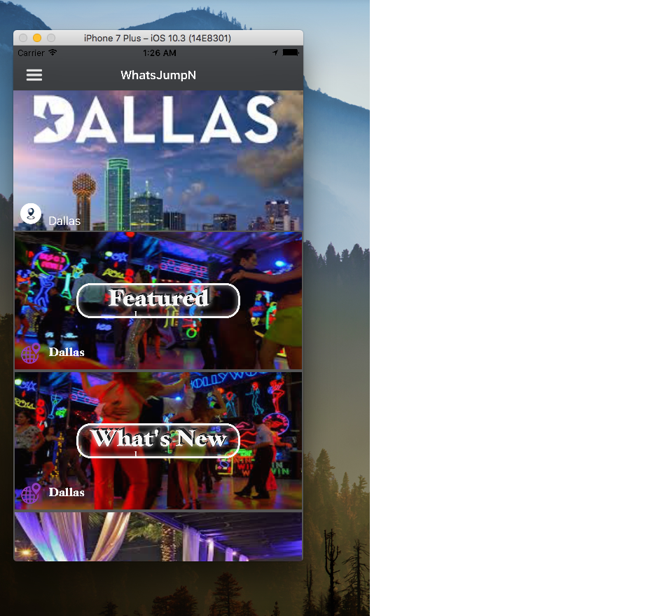 GitHub - whitehorse55/whatjump: NightClub App