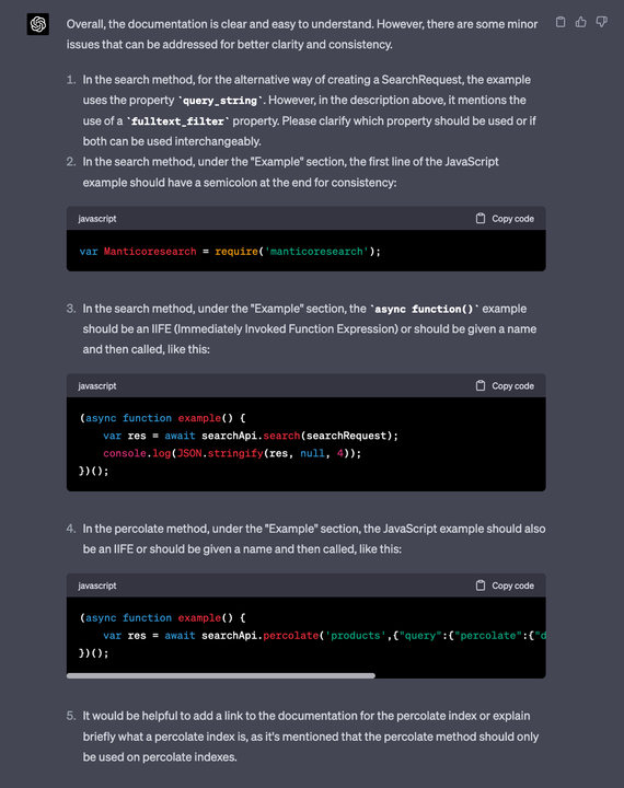 Make non-php clients more high-level? · Issue #836 · manticoresoftware/manticoresearch · GitHub
