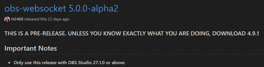 Plugin does not load on OBS RC1 · Issue #278 · obsproject/obs-websocket · GitHub
