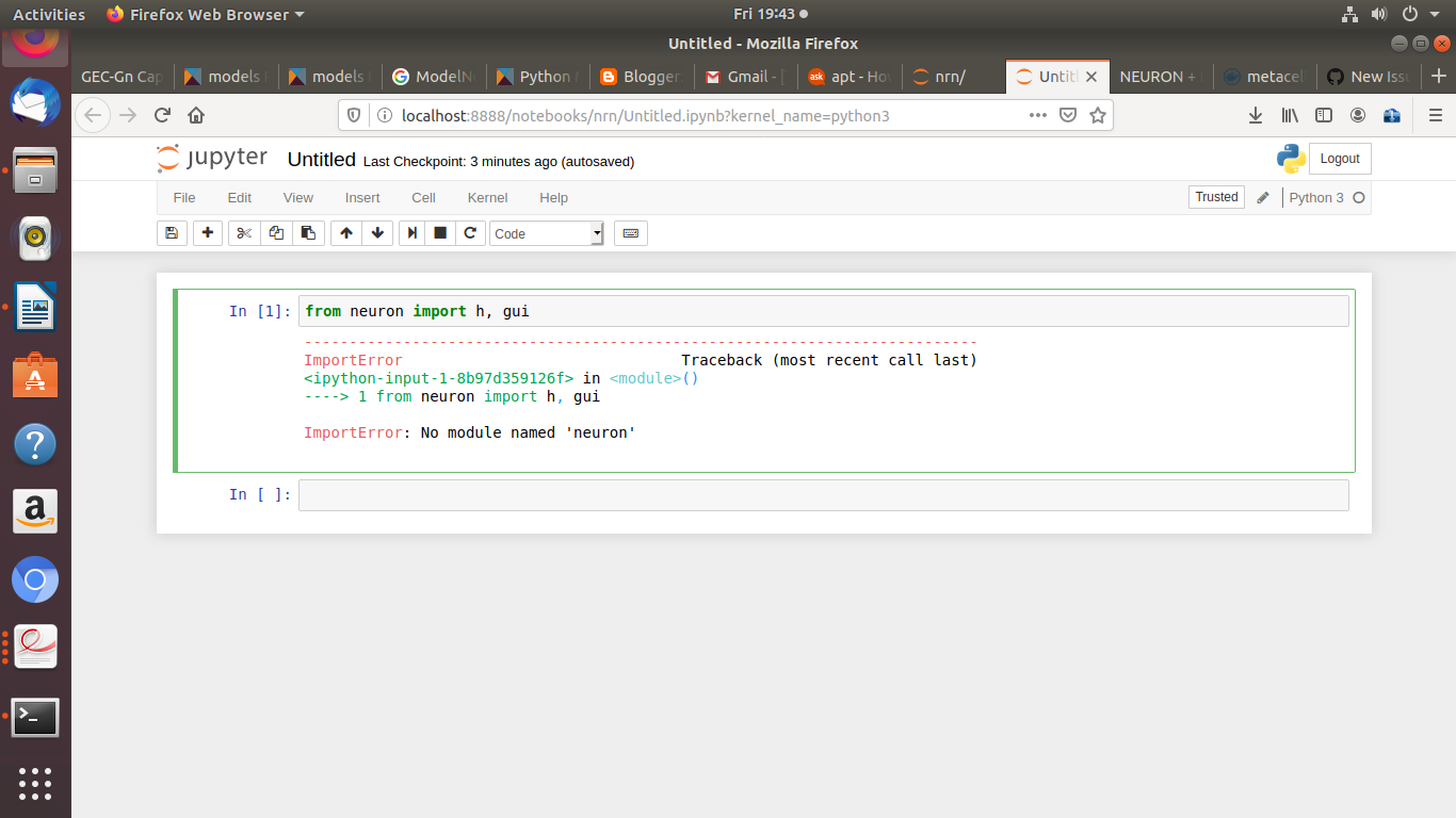 error comming while importing neuron · Issue #4 · MetaCell/jupyter ...