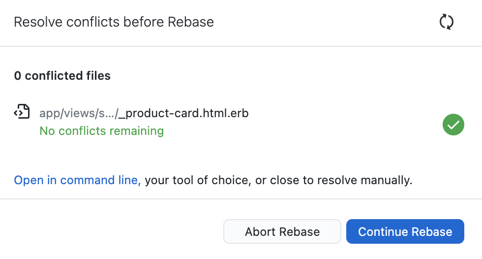 Rebase conflict resolution hang · Issue #14927 · desktop/desktop · GitHub