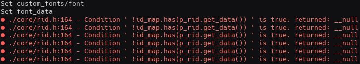 Changing the font to an external one (system path) in the editor ...