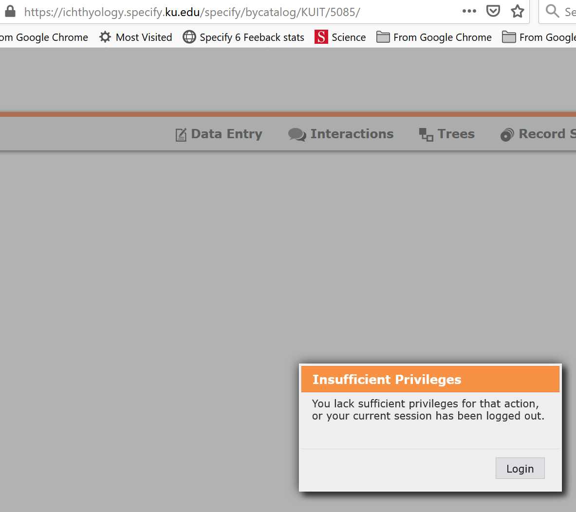 Anonymous access fails with "Insufficient privileges" under some circumstances. · Issue #640 ...