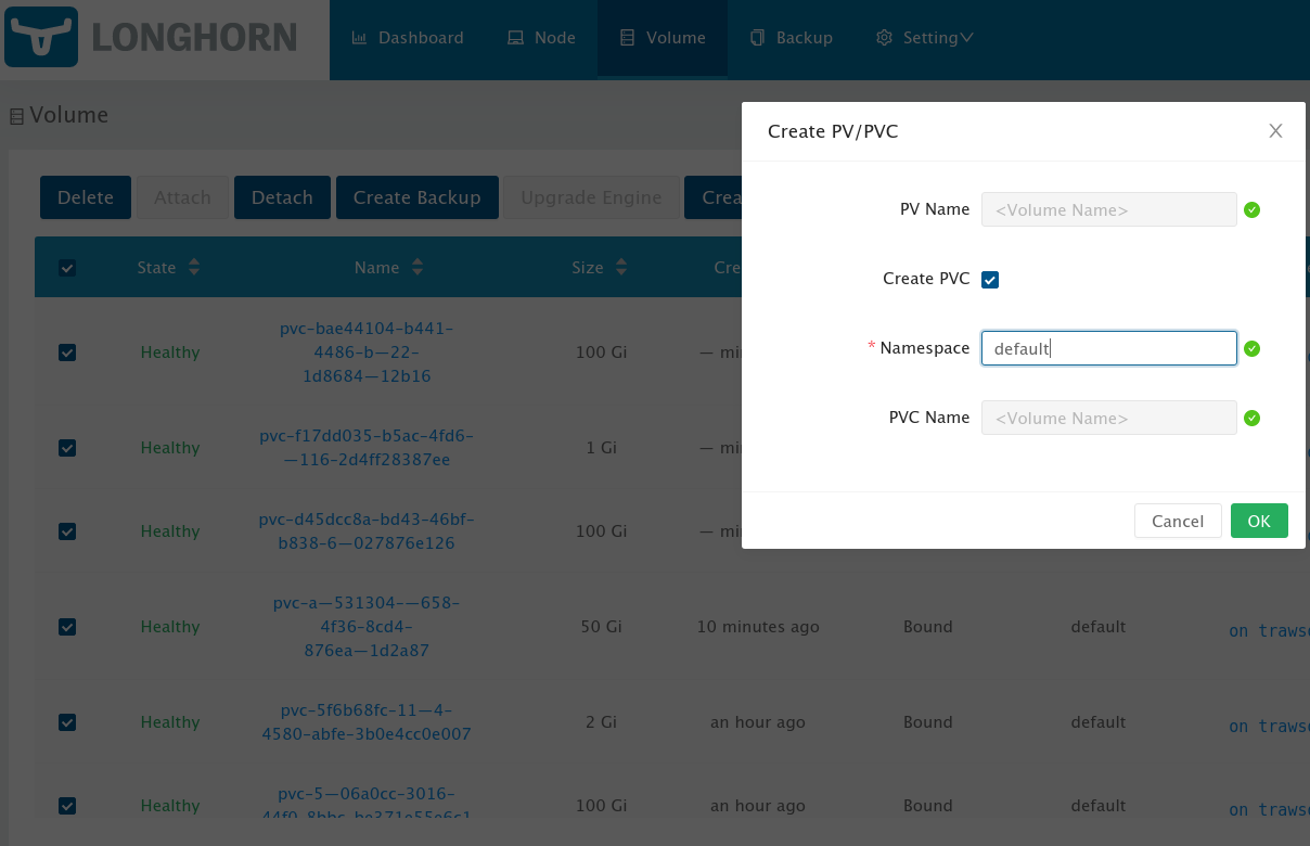 Backup should save and restore Claim Name · Issue #922 · longhorn ...