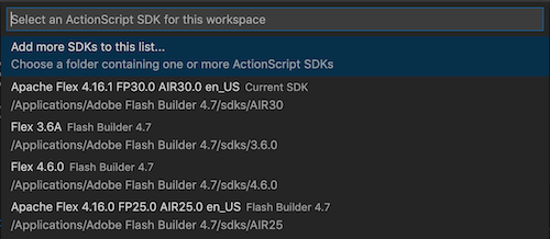 Flash Builder dosen't find royale-asjs as an SDK · Issue #834 · apache/royale-asjs · GitHub