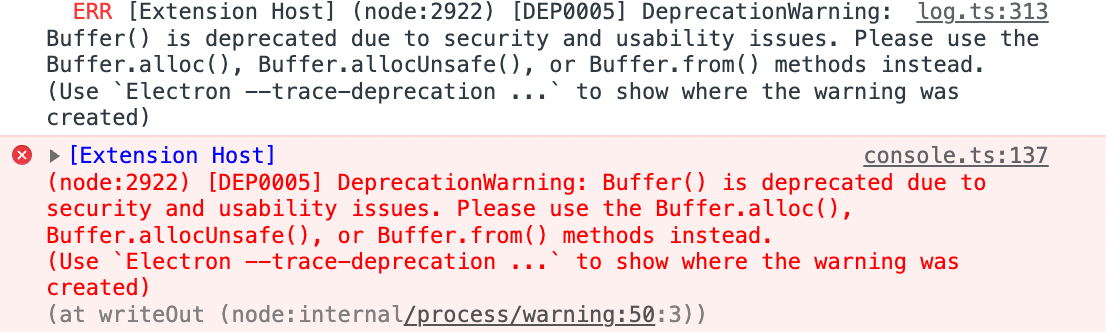Calling Buffer constructor directly is deprecated · Issue #9562 · microsoft/vscode-jupyter · GitHub