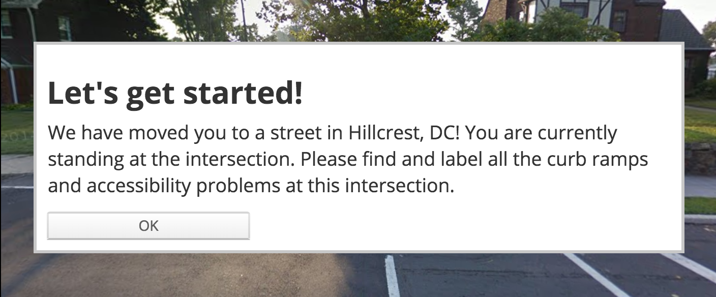Pop-up instruction to teach users to double click for walking · Issue ...