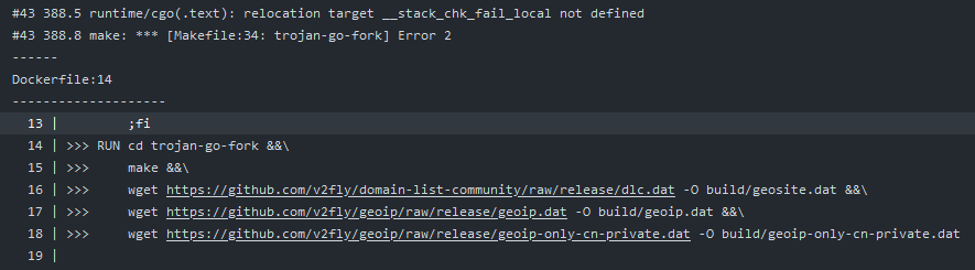 希望有docker版 · Issue #31 · Potterli20/trojan-go-fork · GitHub