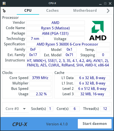 freeBSD and daemon? · Issue #181 · TheTumultuousUnicornOfDarkness/CPU-X ...