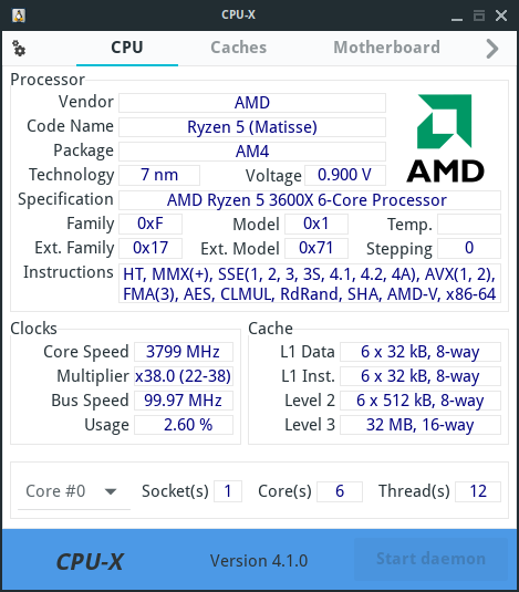 freeBSD and daemon? · Issue #181 · TheTumultuousUnicornOfDarkness/CPU-X ...